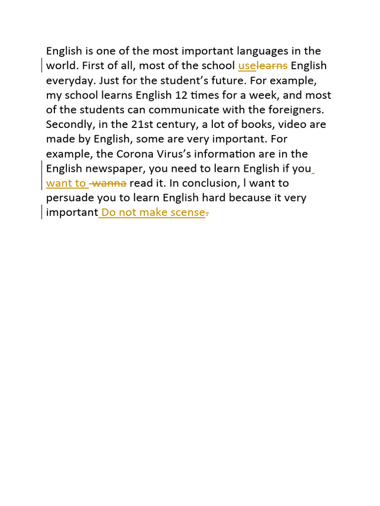 Importance of Learning English Today | PDF | Social Science