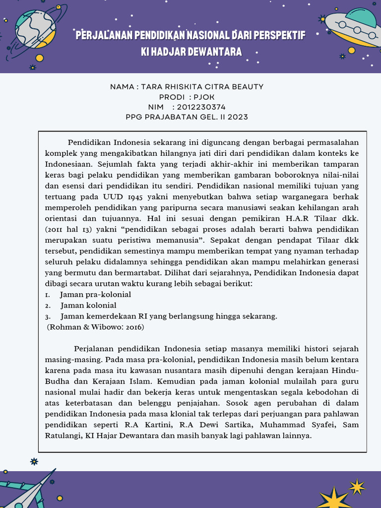 T1-3-Eksplorasi Konsep - Filosofi Pendidikan | PDF