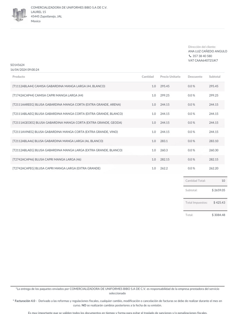 Cotización Parcial - 2024-04-16T090550.570 | PDF