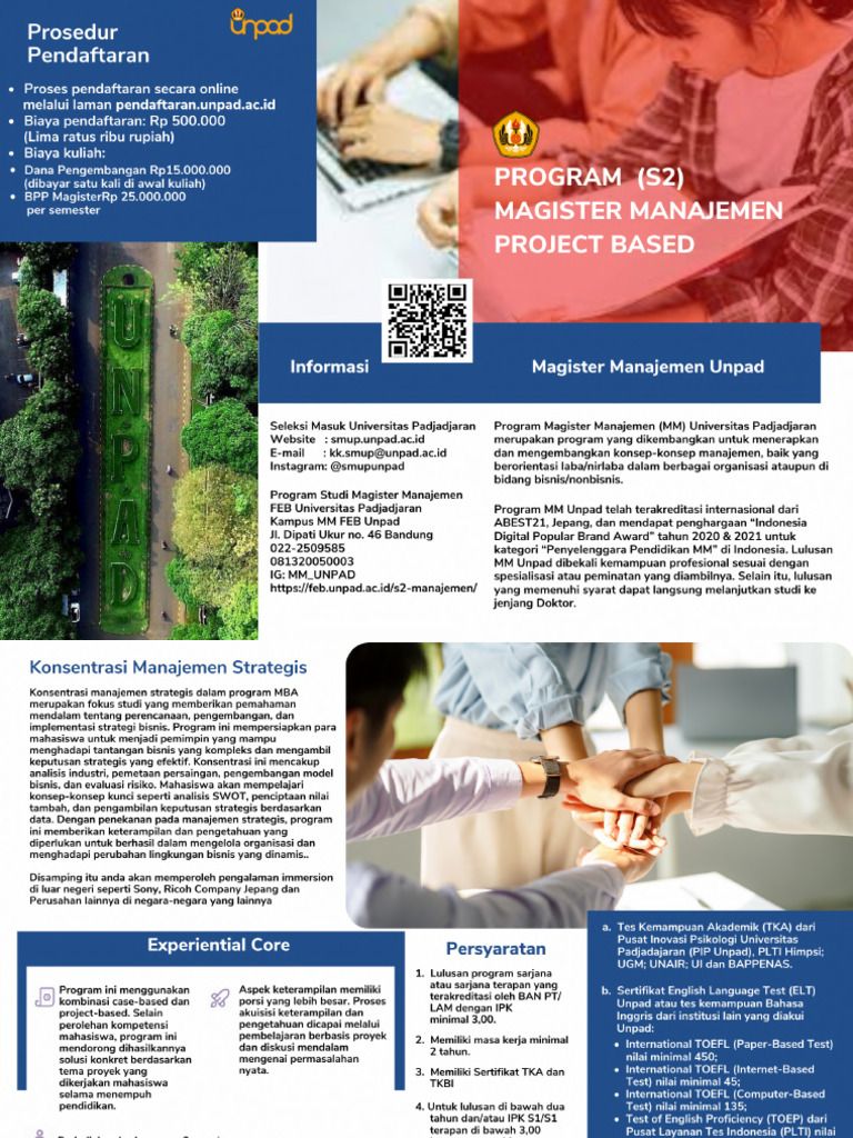 Magister Manajemen Project Based | PDF