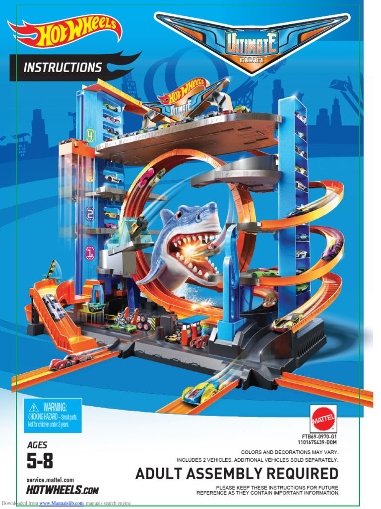 hotwheels_ultimate_garage | PDF | Wheeled Vehicles | Vehicle Technology