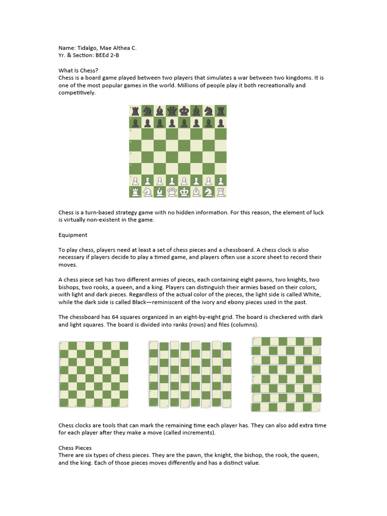 CHESS | PDF | World Chess Championships | Chess