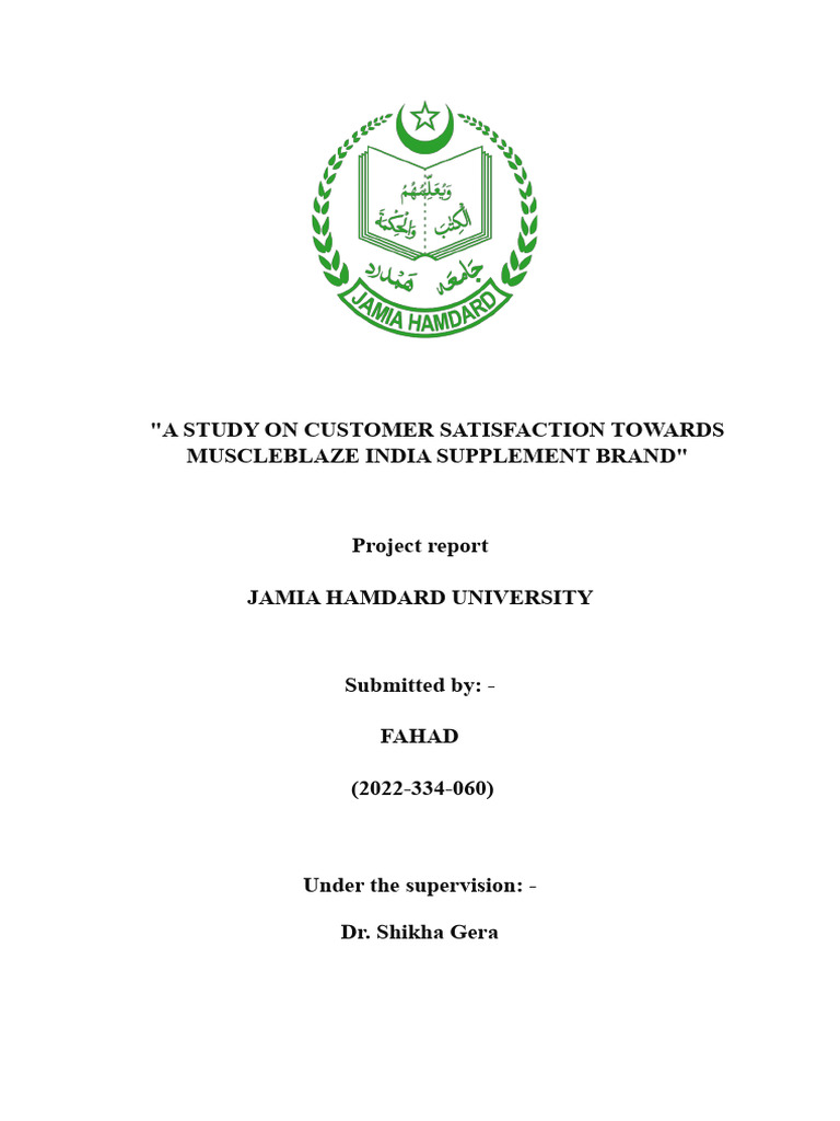Data Analysis By Fahad Pdf Dietary Supplements 