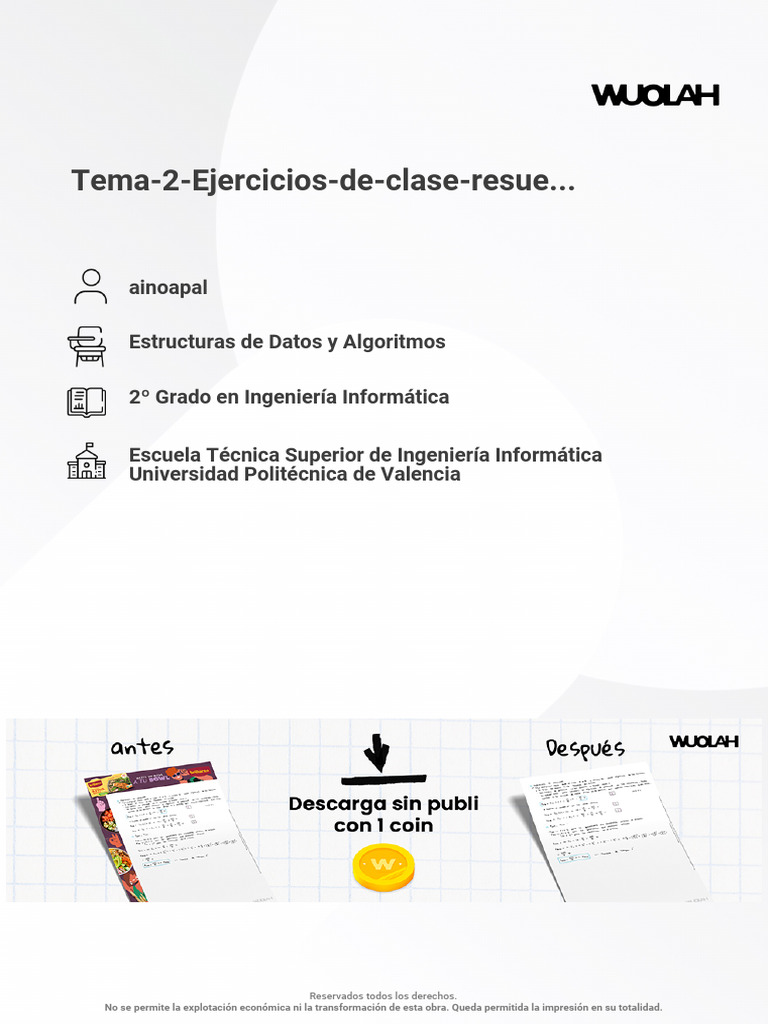wuolah-free-Tema-2-Ejercicios-de-clase-resueltos | PDF | Ciencias de la Computación | Informática