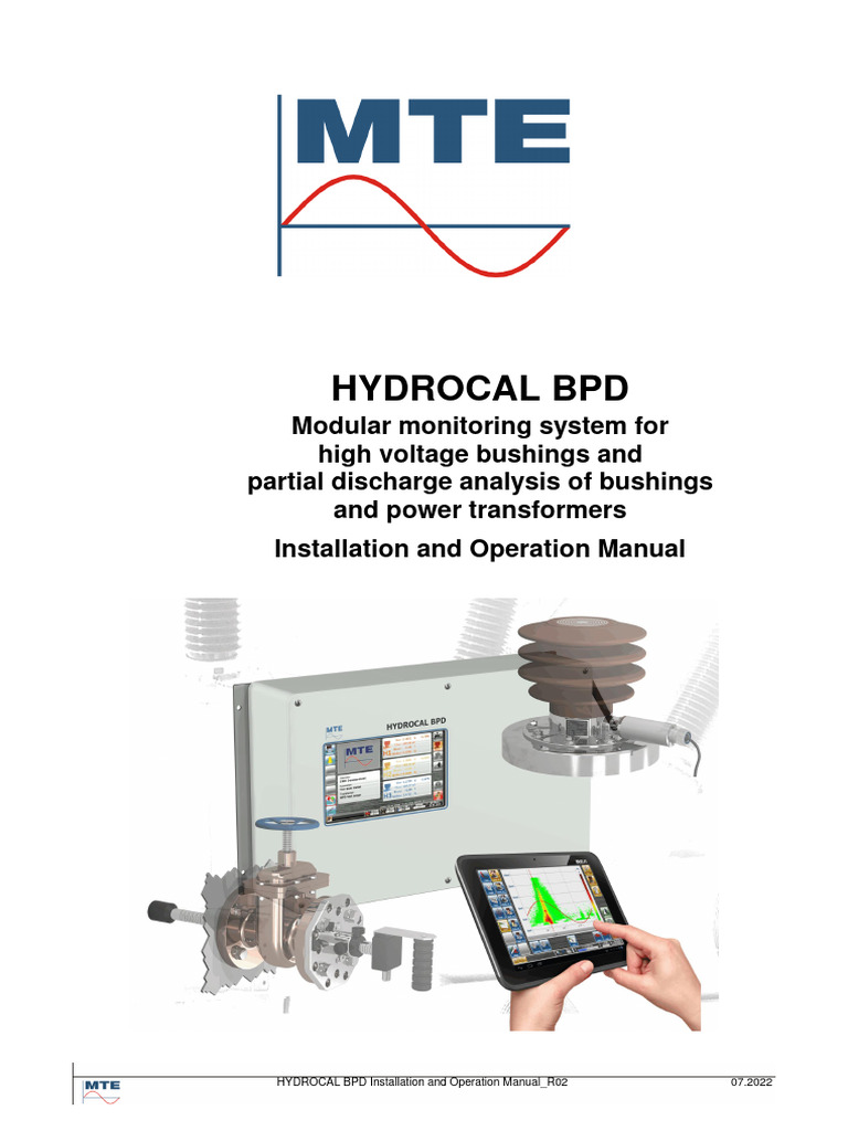 Operation Manual HYDROCAL BPD English - R02 (07.2022) (001-078) | PDF ...