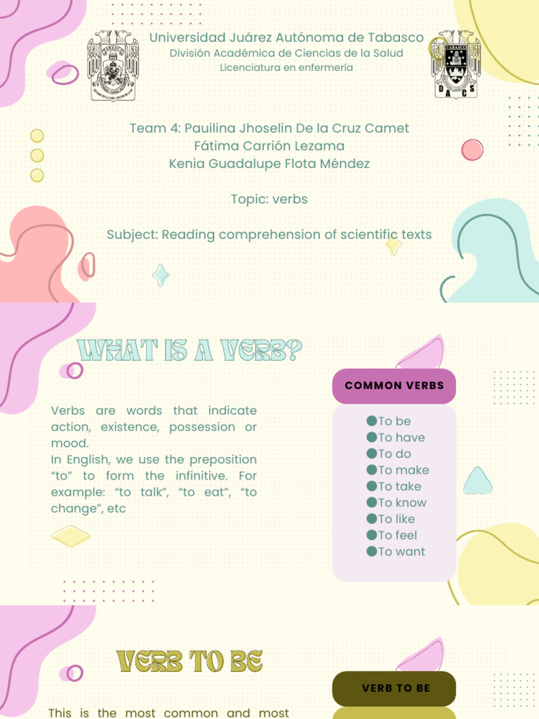 Verbs | PDF | Verb | Linguistic Morphology