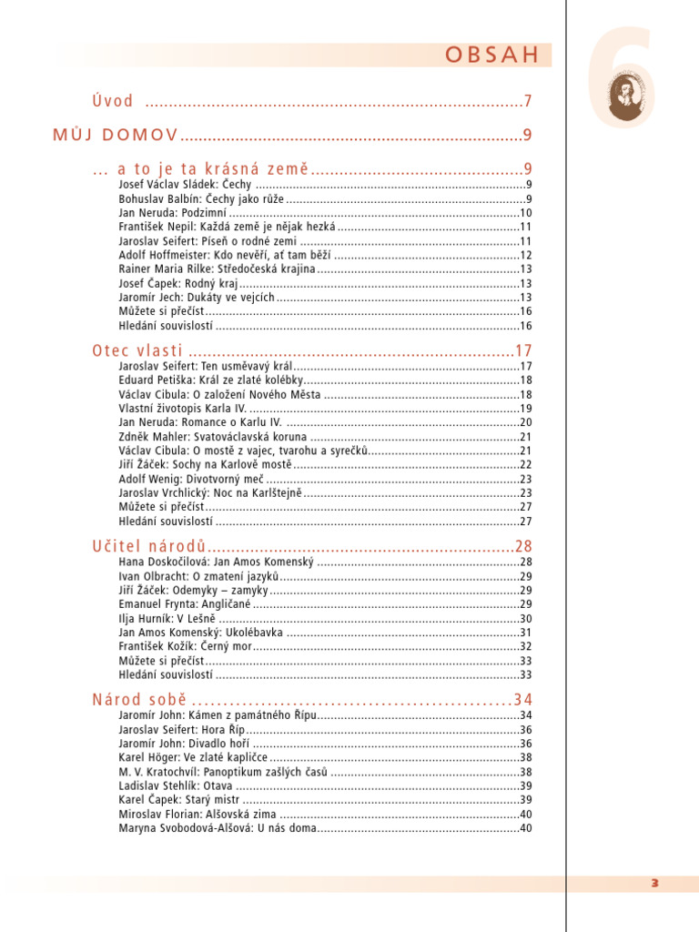 Citanka 6 Uc Obsah | PDF