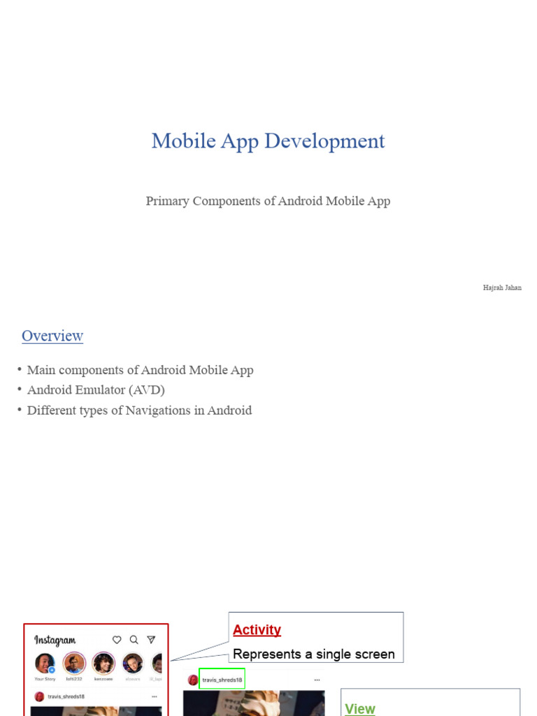 Android App Development Basics | PDF | Mobile App | Android (Operating System)