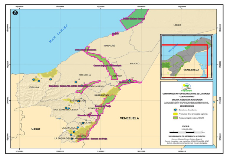 Áreas Protegidas Regionales - La Guajira (10a) | PDF