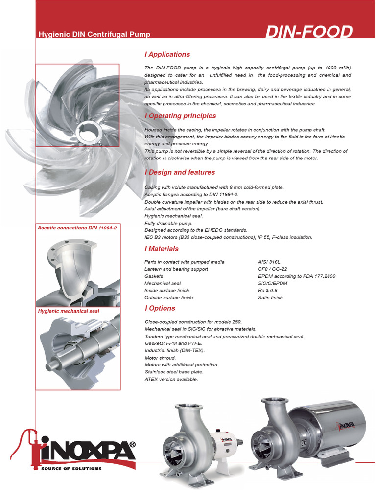 Centrifugal Pumpa Data Sheet | PDF | Pump | Chemical Engineering