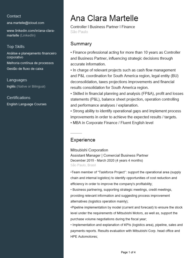 Ana - Profile | PDF | Balance Sheet | Financial Analyst