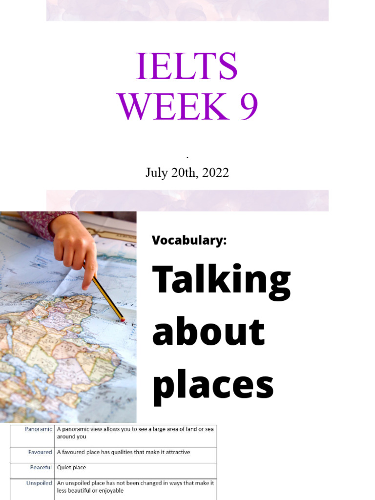 Ielts - Week 9 | PDF