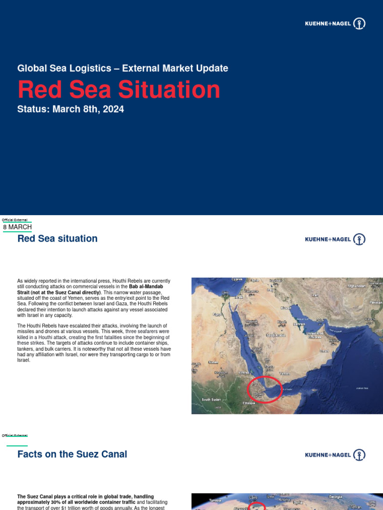 External Customer Presentation - Red Sea Situation - 08.03.2024 - 12pm ...