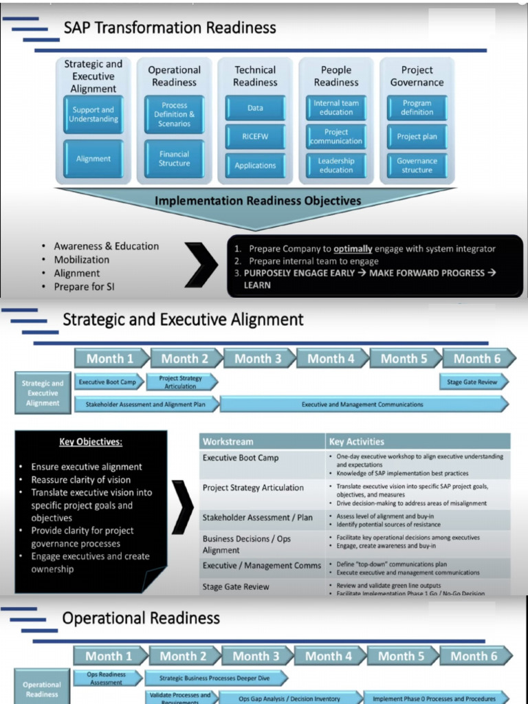 SAP Implementation Phases | PDF