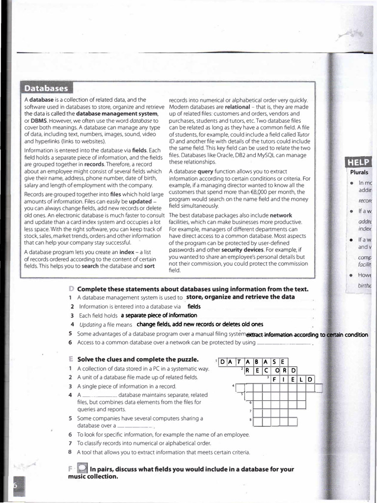 DATABASES | PDF | Databases | Database Index DATABASES | PDF | Databases | Database Index