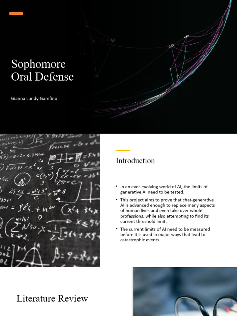Sophomore Oral Defense Template | PDF | Experiment | Artificial ...