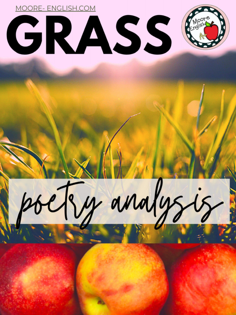 Grass Poetry Analysis | PDF