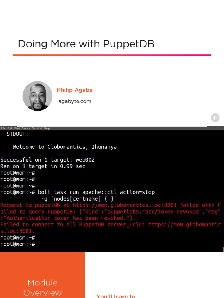 Doing More With Puppetdb Slides | PDF | Business | Computers