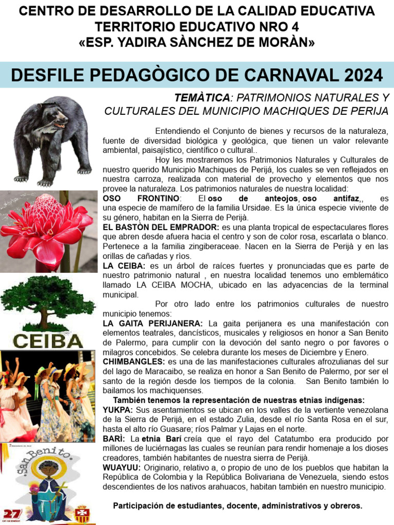 RESEÑA DESFILE | PDF | Venezuela