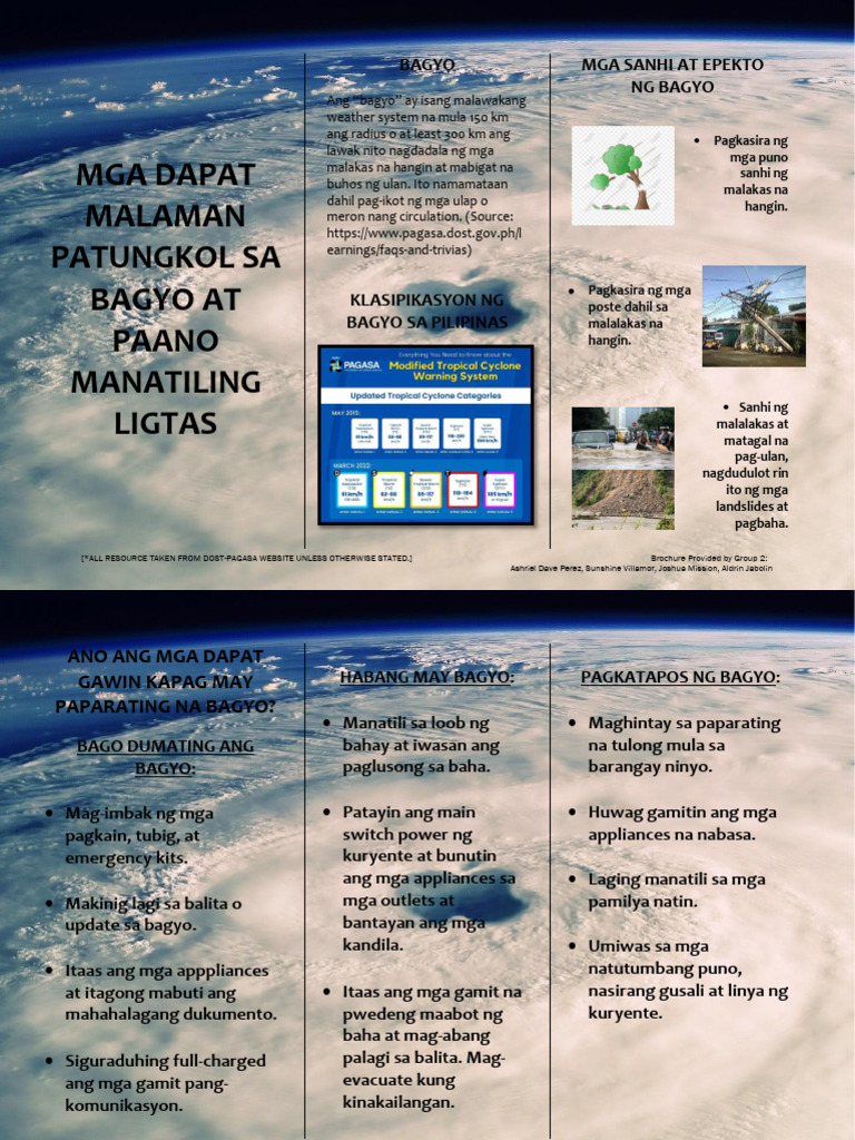 Ano Ba Ang Bagyo | PDF