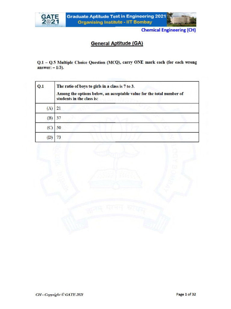 Gate Pyq Pdf 