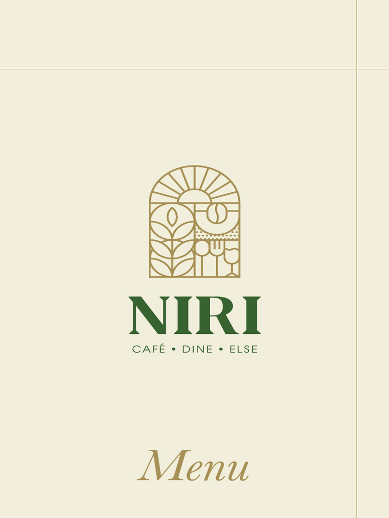 NIRI Cafe Food and Beverages Menu | PDF | Indonesian Cuisine | Hamburgers