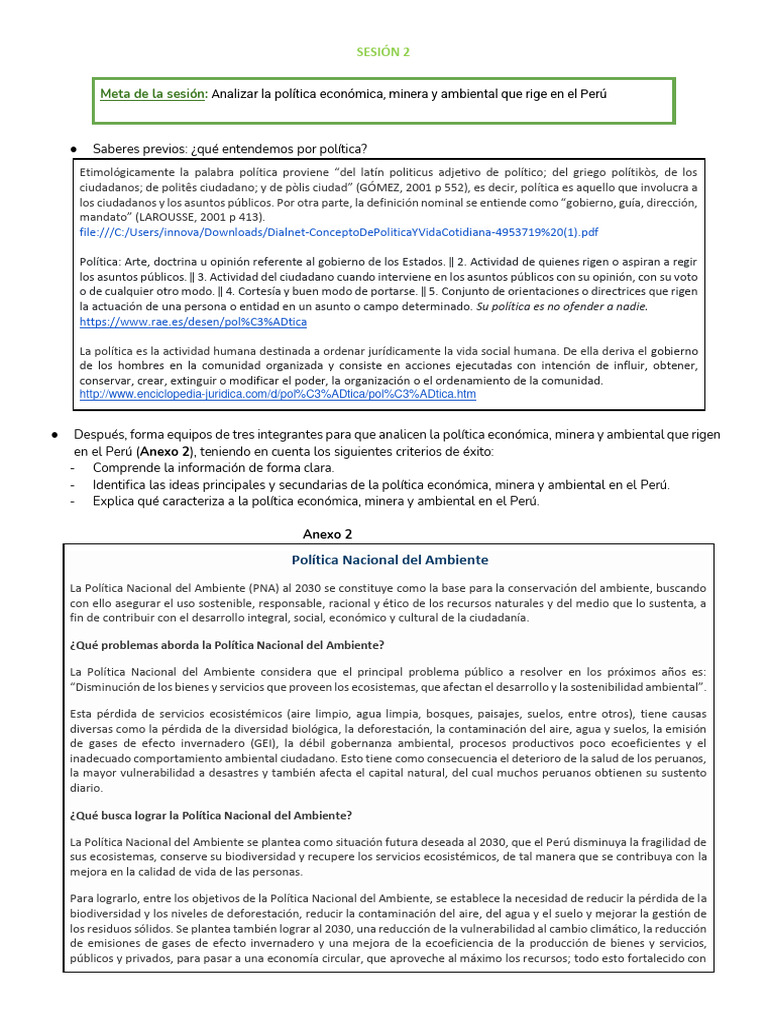 10 - Ficha Del Estudiante - 03 - DPSC | PDF | Entorno natural | Business