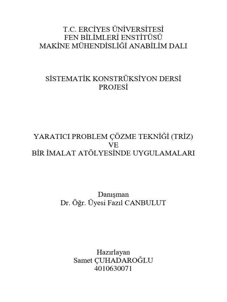 Sistematik Dersi | PDF