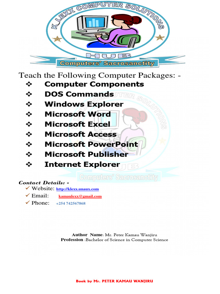 COMPUTER_PACKAGES | PDF | Computer Data Storage | Computer Program