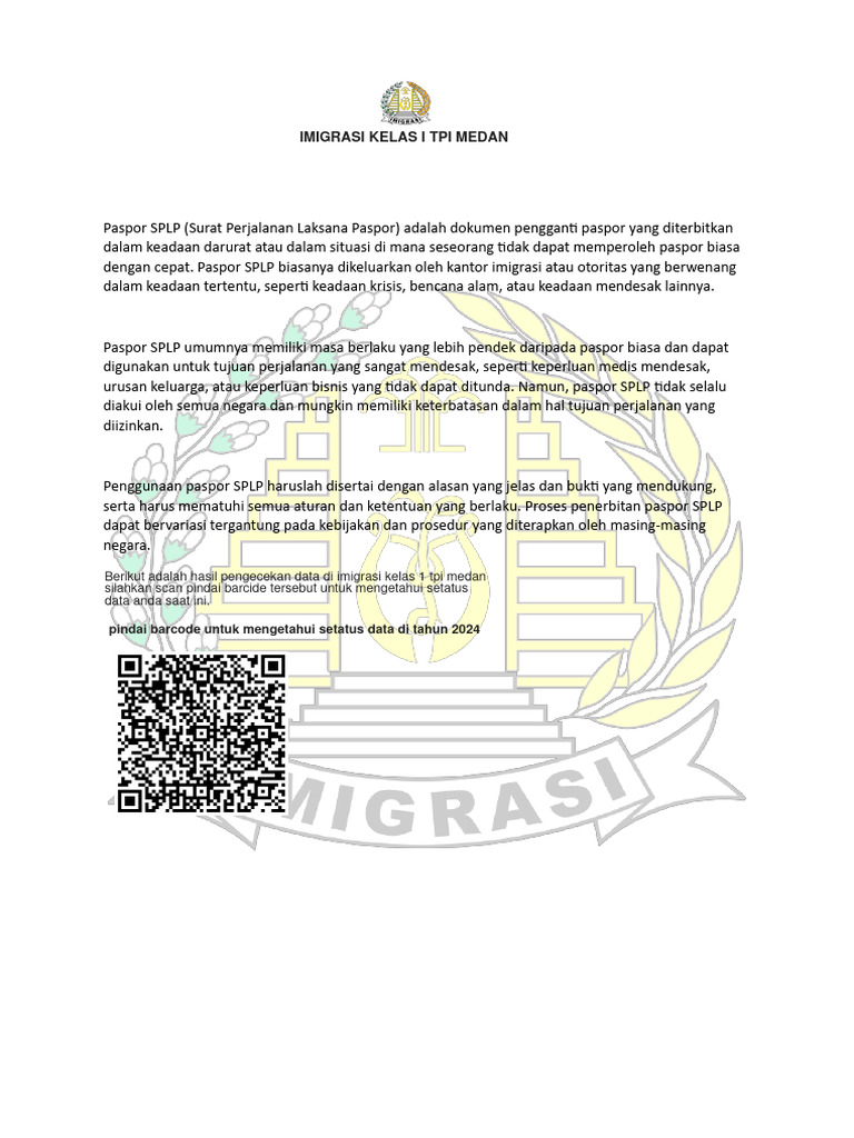 Cek Setatus SPLP | PDF