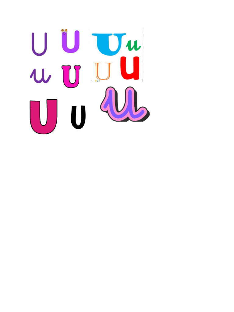 Letra U | PDF
