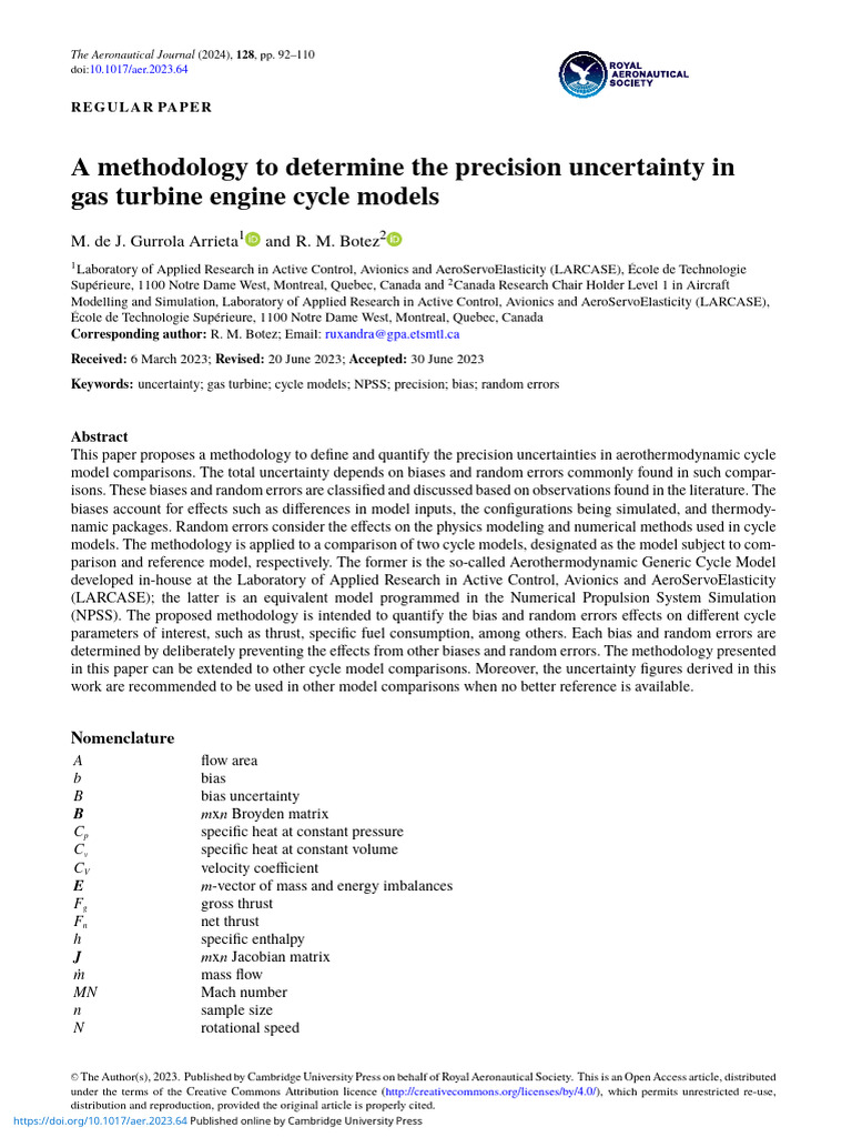 a-methodology-to-determine-the-precision-uncertainty-in-g | PDF | Accuracy And Precision ...