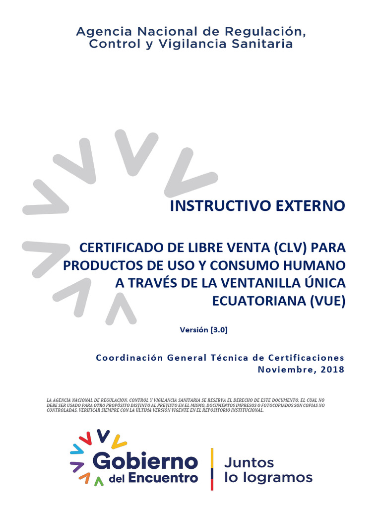 IE B.3.0 CLV 01 - Obtencion CLV Por VUE. V3 | PDF | Finanzas y dinero | Tecnología