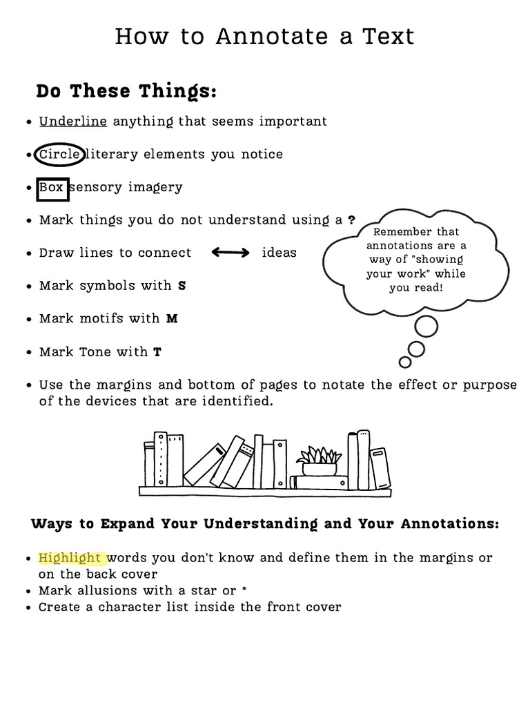 Effective Text Annotation Techniques | PDF | General Fiction
