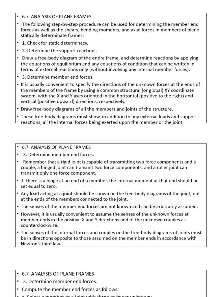 Cen 301 Module 6 A Beams and Frames | PDF | Force | Cartesian ...