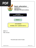 Grade 12 Life Sciences Paper 2 Terminologies-1 | PDF | Genetics | Gene