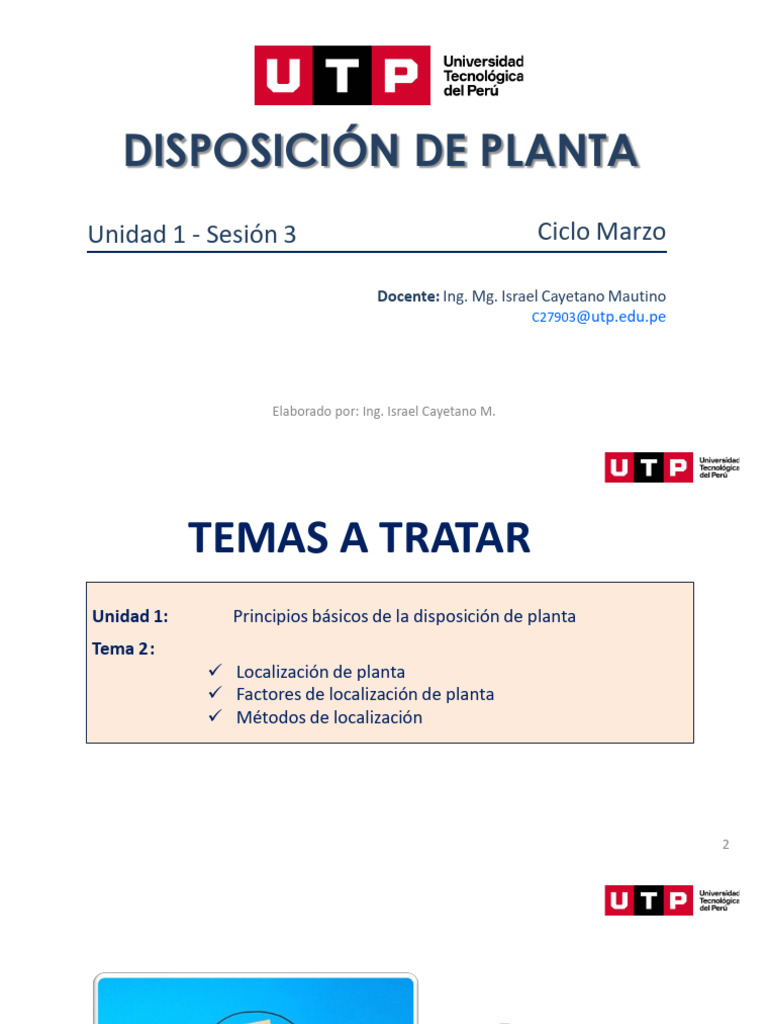 S03-Localización de Planta - Factores de Localización de Planta - Métodos de Localización Rev 01 ...