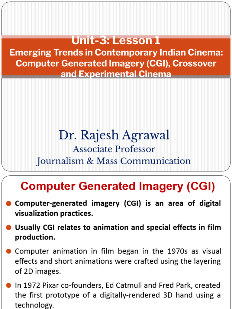 1-Emerging Trends in Contemporary Indian Cinema | PDF | Computer Generated Imagery | 3 D ...