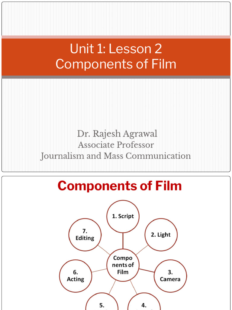 2 - Components of Film | PDF | Screenplay | Acting