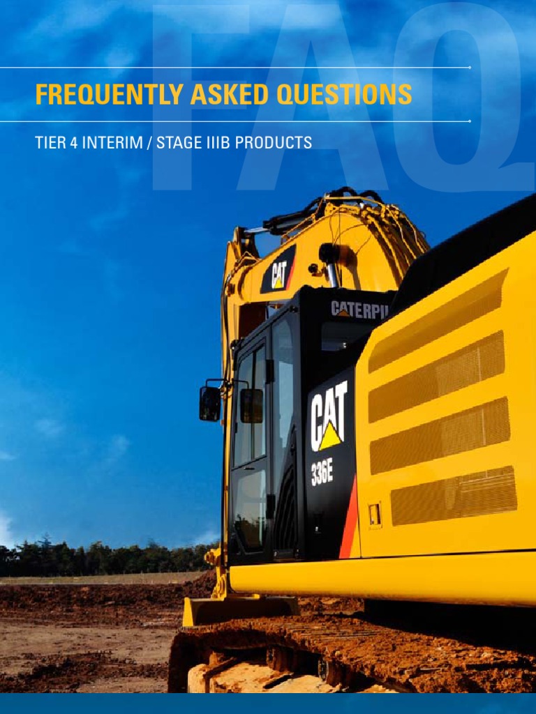 Frequently Asked Questions: Tier 4 Interim / Stage Iiib Products | PDF ...