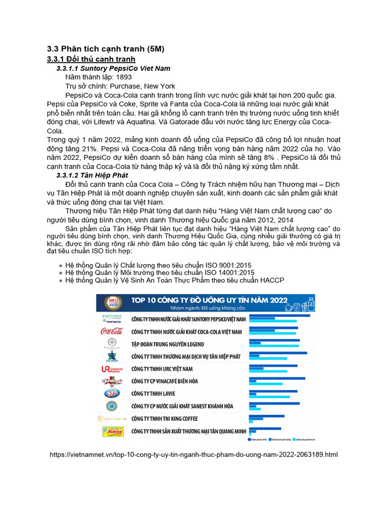 Phân Tích C NH Tranh 5M QTMar | PDF