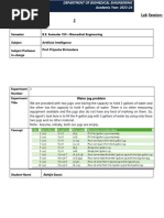 Water Jug Problem: BFS & DFS Solutions | PDF | Queue (Abstract Data ...