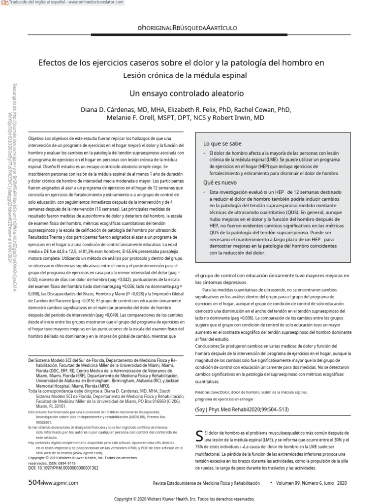 ESP Effects - of - Home - Exercises - On - Shoulder - Pain - And.13.en ...