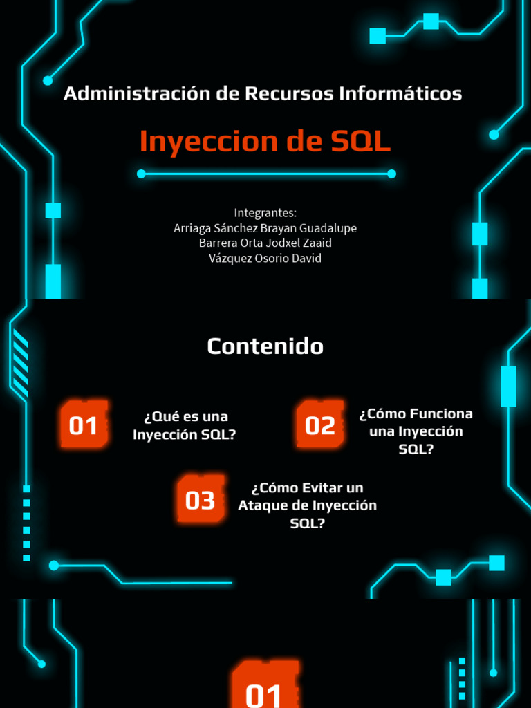 Inyeccion de SQL | PDF | SQL | Informática