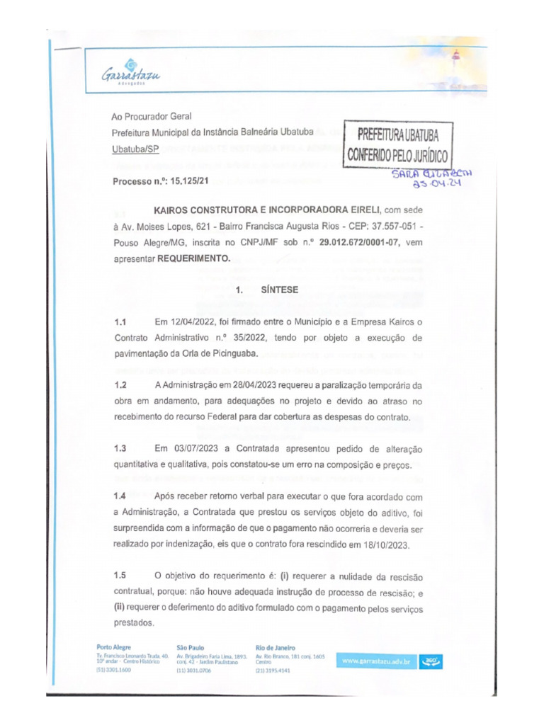 Conferido Pelo Jurídico | PDF