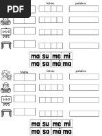 Letras Tortuga Mono y Jirafa | PDF