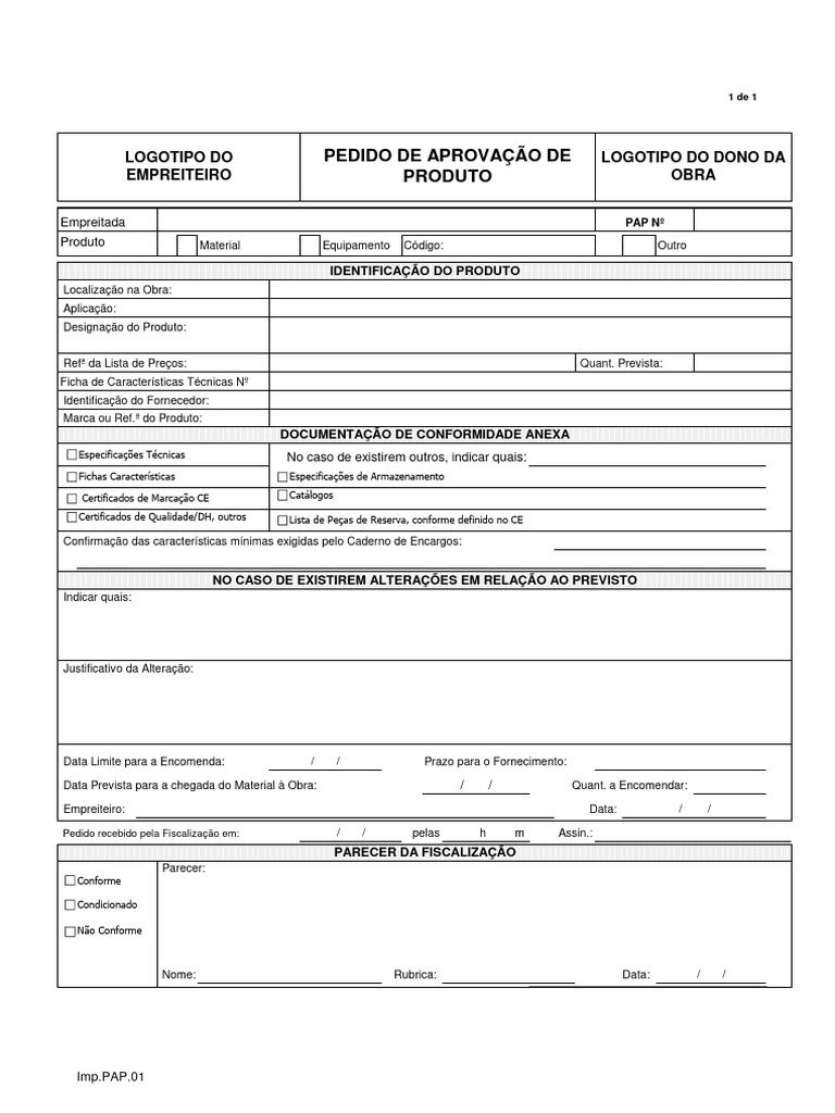 BAME - Boletim Aprovacao Materiais Equipamentos | PDF