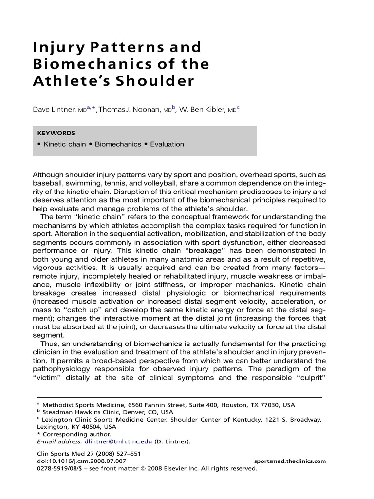 Injury Patterns and | PDF | Anatomical Terms Of Motion | Elbow