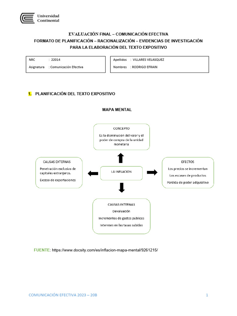 Tarea Final de Comunicacion 123 | PDF | Inflación | Precios