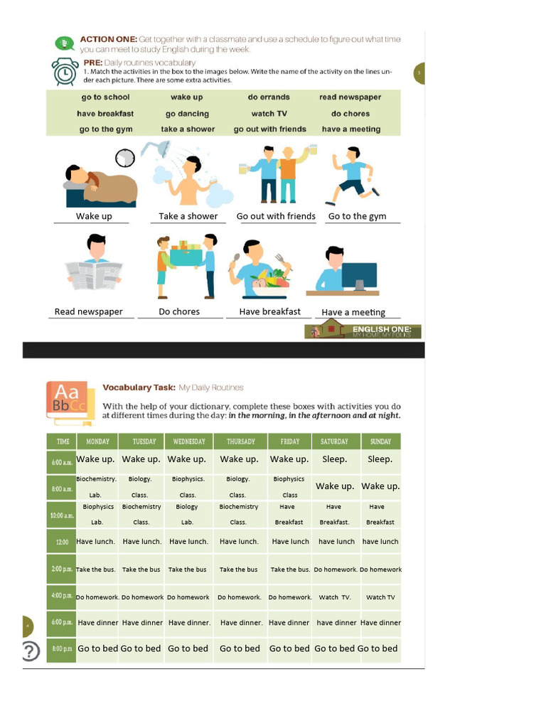 Tarea 2 Inglés | PDF | Wellness